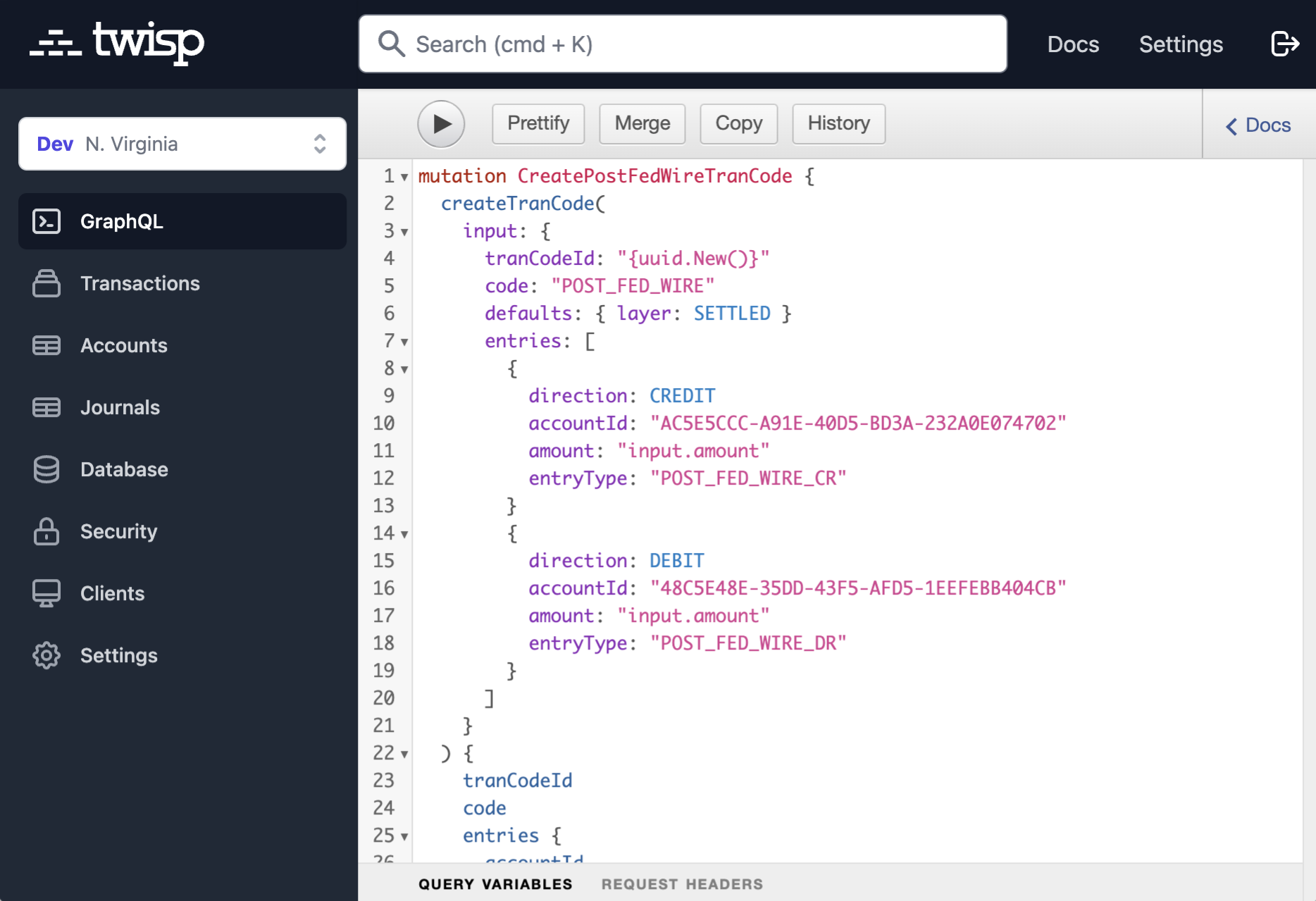 Twisp - The accounting engine for financial products